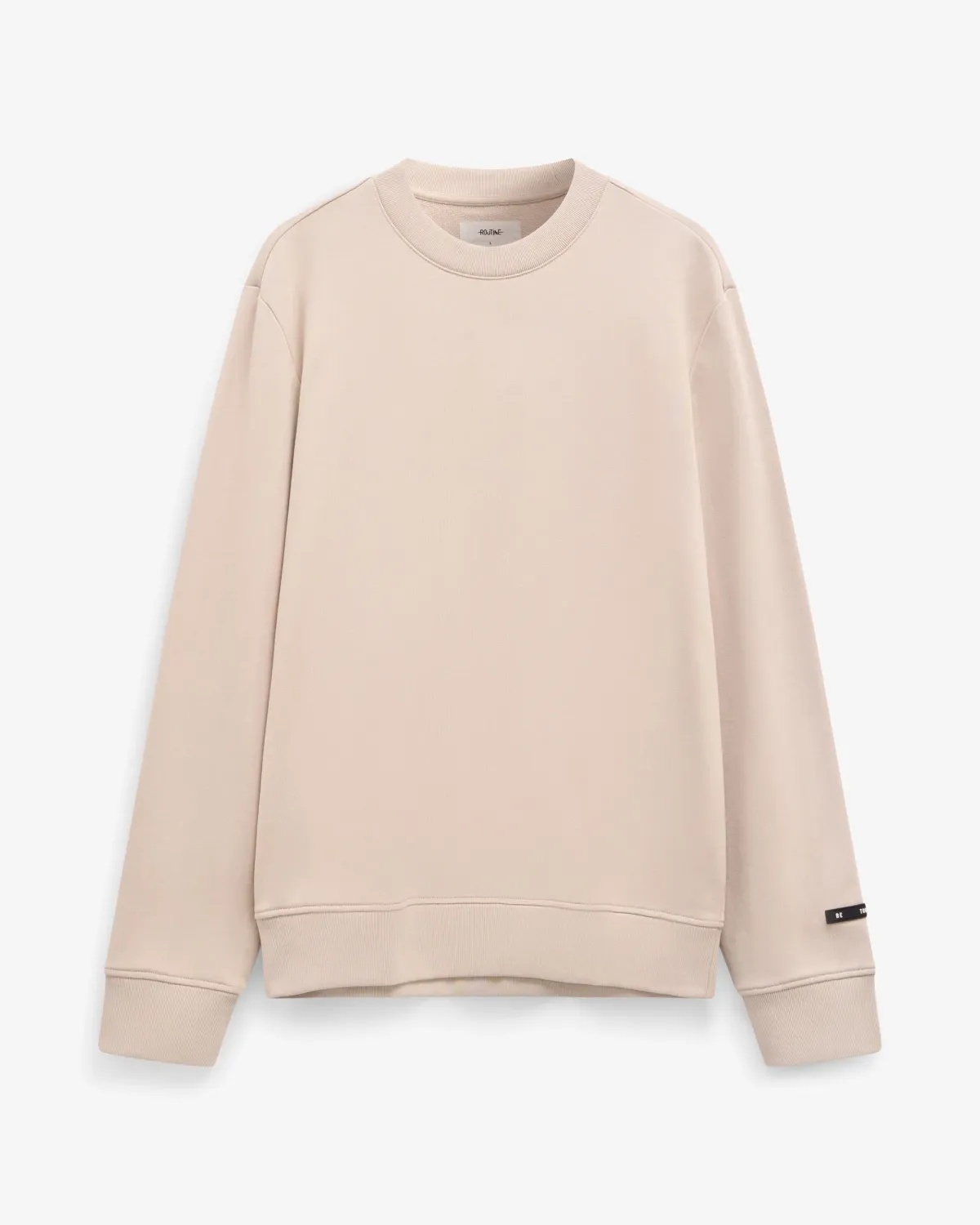 Áo sweater nam cổ tròn point label