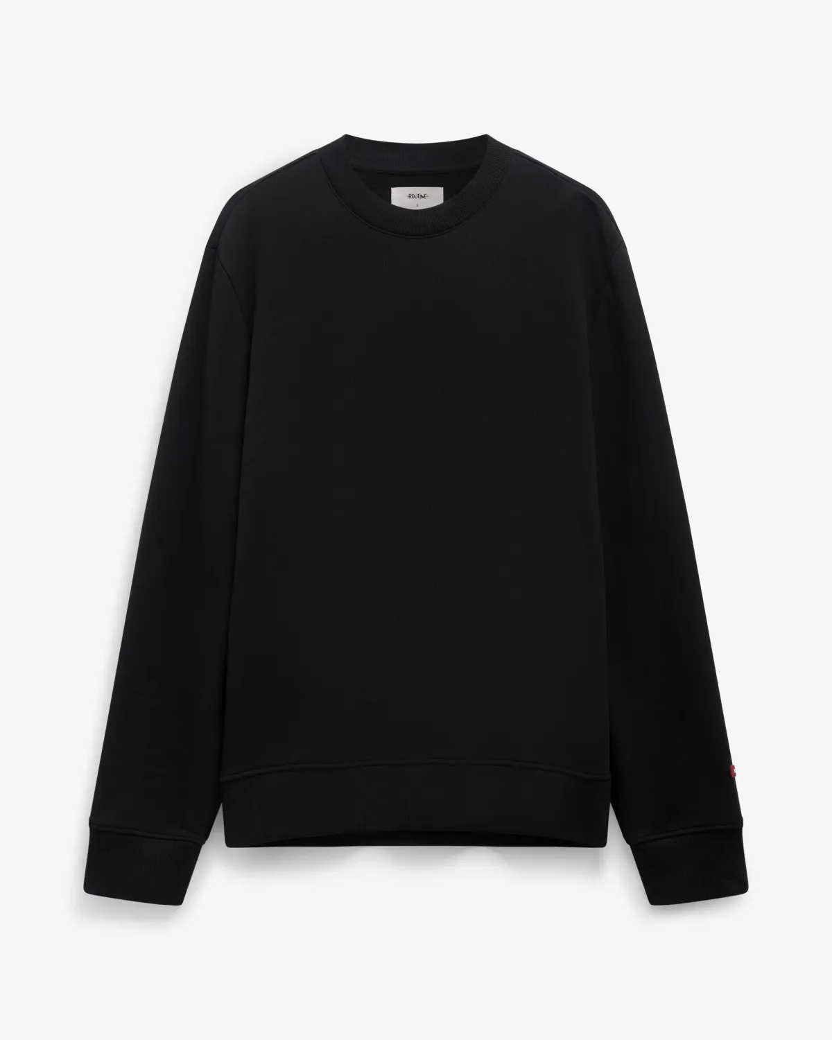 Áo sweater nam cổ tròn point label