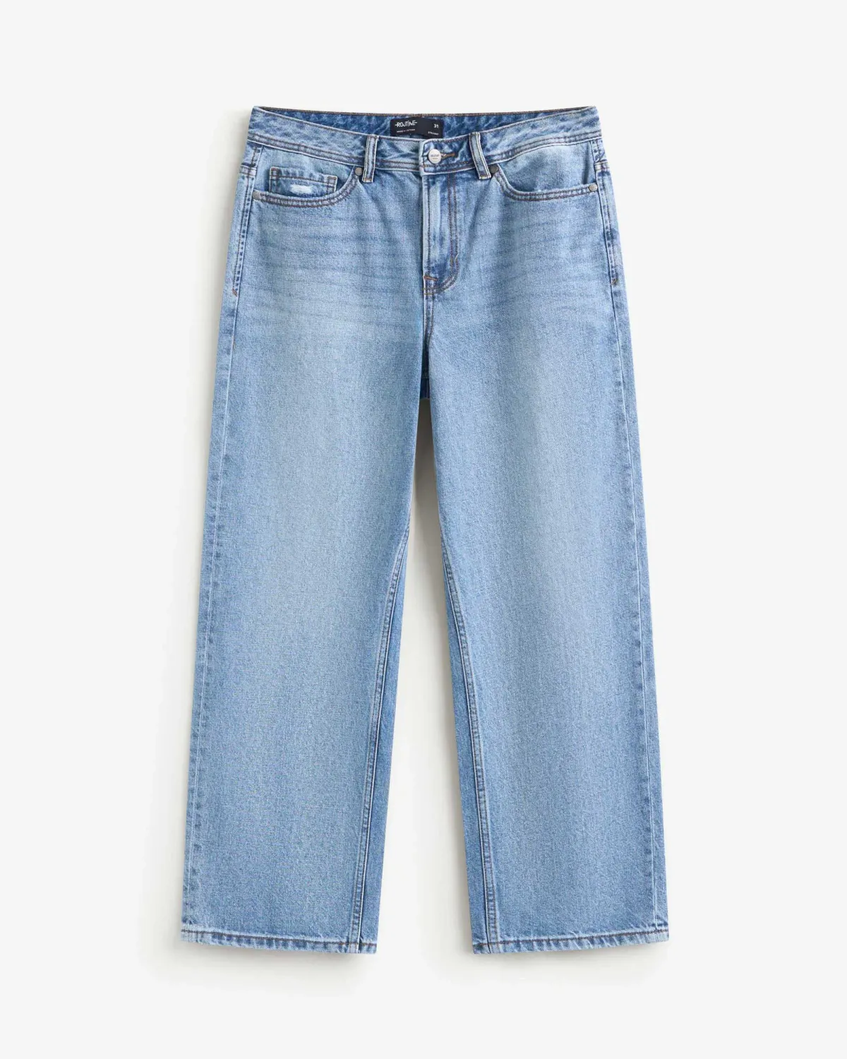 Quần Jeans Nam Dài Form Straight Ống Đứng