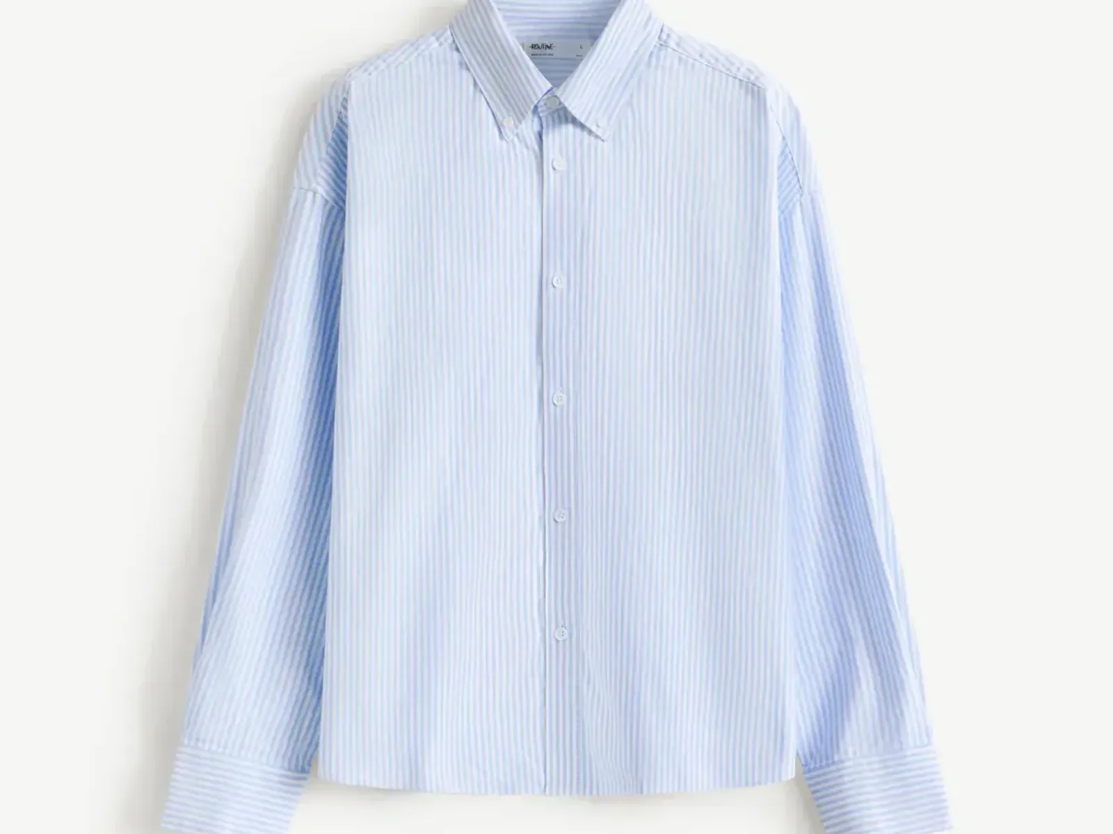 Áo Sơ Mi Nam Smart shirt Tay Dài Kẻ Sọc. Boxy