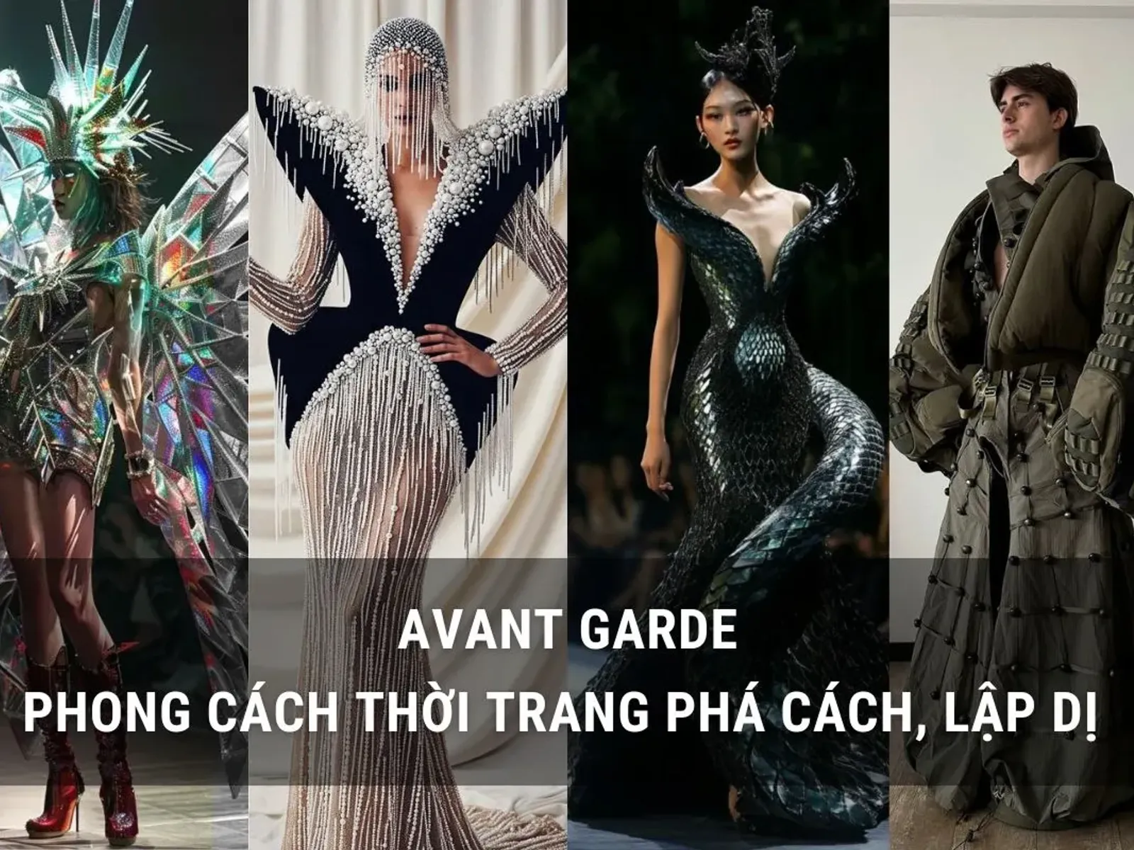 Avant Garde - Phong Cách Thời Trang Phá Cách, Lập Dị