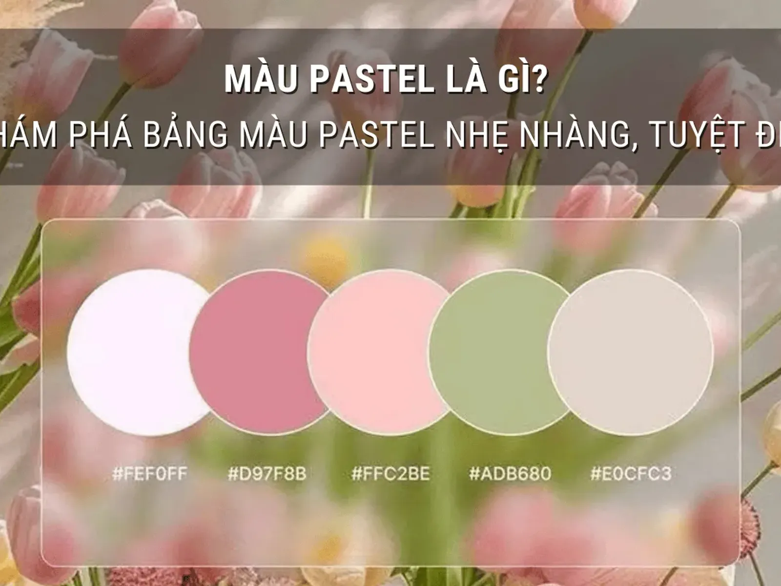 Màu Pastel Là Gì? Khám Phá Bảng Màu Pastel Nhẹ Nhàng, Tuyệt Đẹp